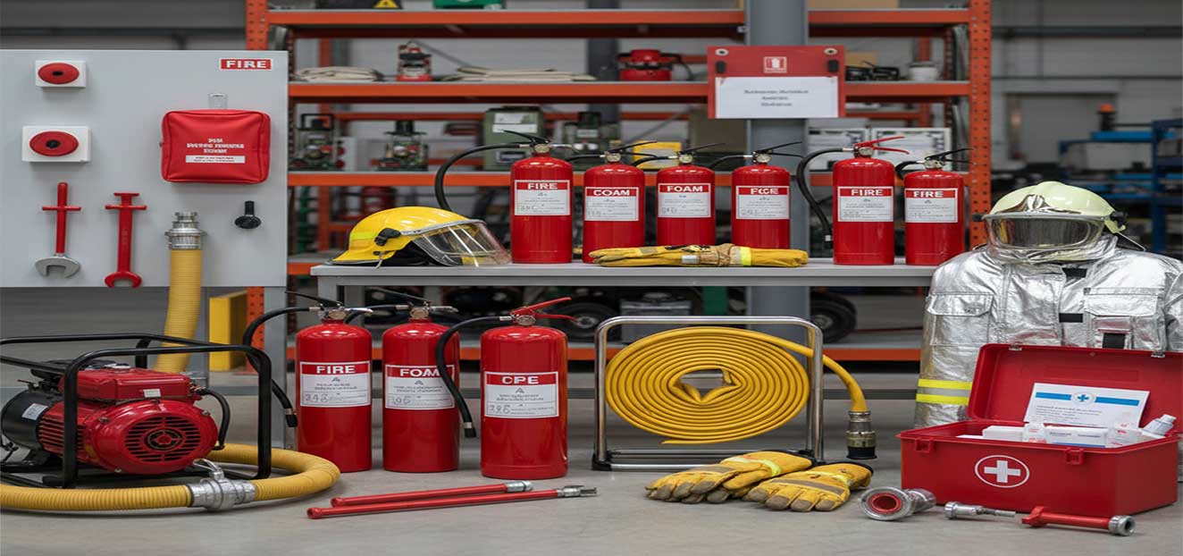 Fire Fighting Equipment Every Industrial Safety Officer Must Know